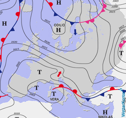 Aktuelle Wetterlage - WetterKontor