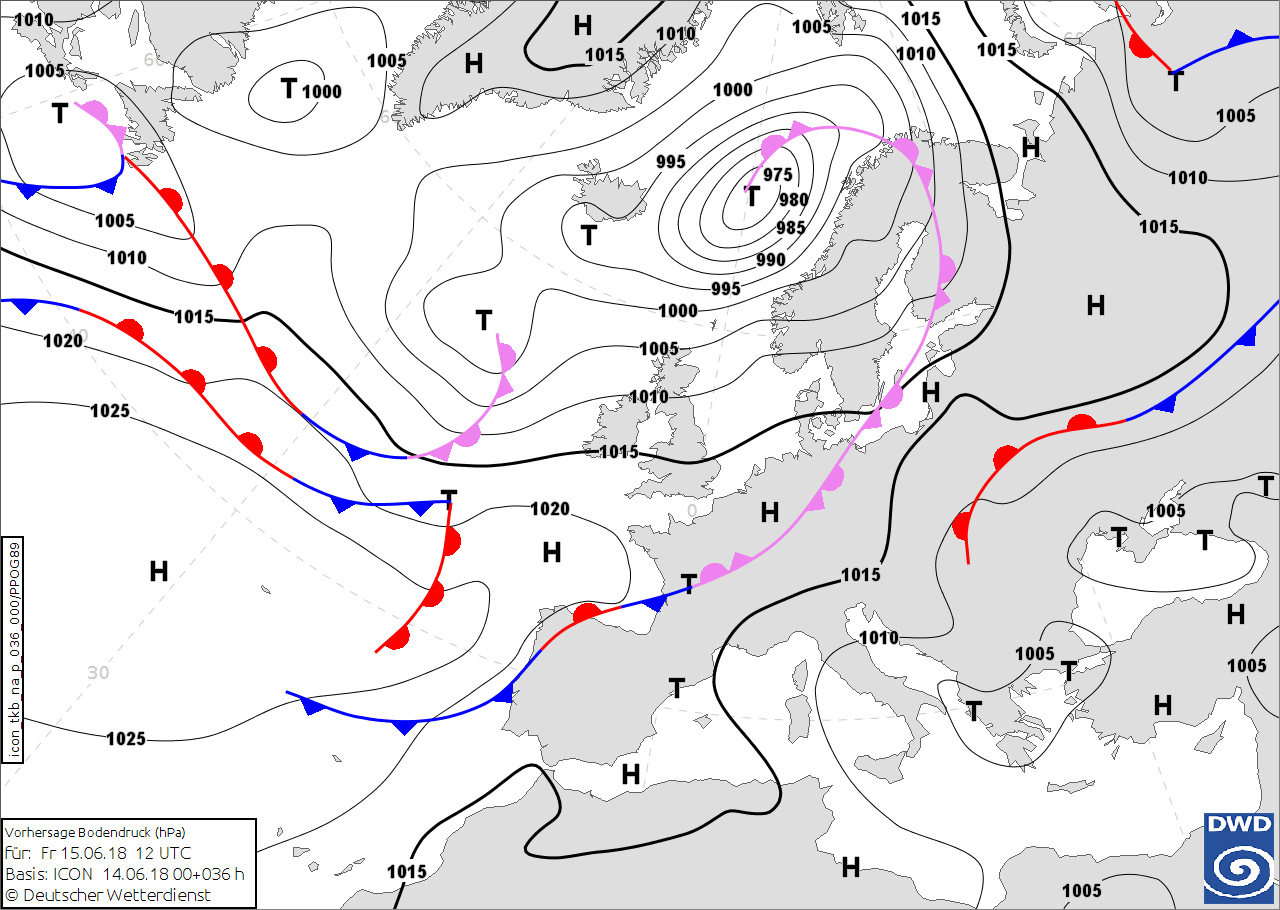 Aktuelle Wetterlage - WetterKontor